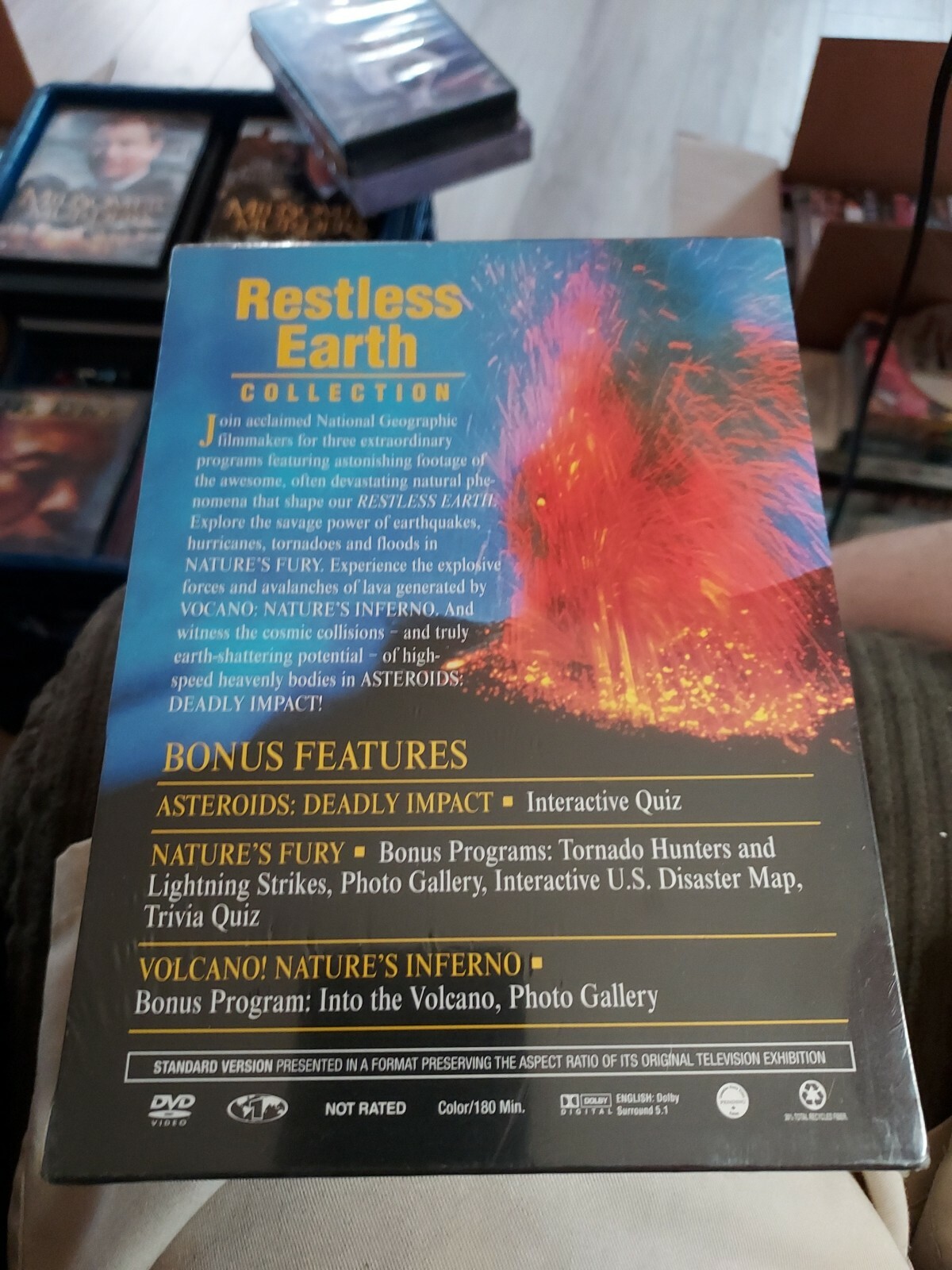 National Geographic Video - Restless Earth Collection (DVD, 2003, 3 ...