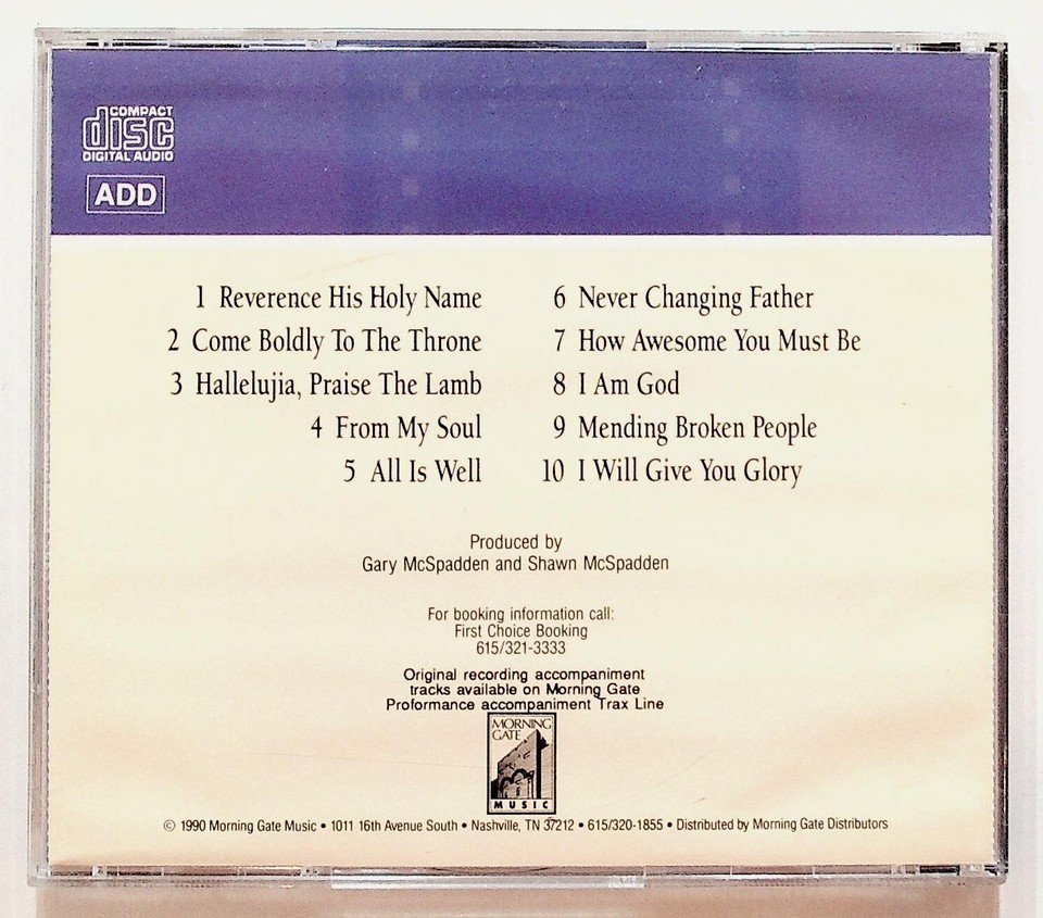 Gary McSpadden From My Soul Gospel Christian CD | eBay