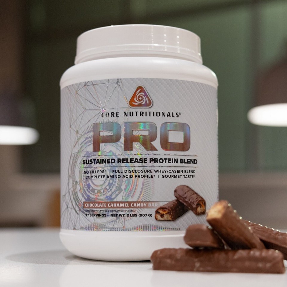 Core Nutritionals Pro Sustained Release Protein Blend - 26 Ser 2LB All ...