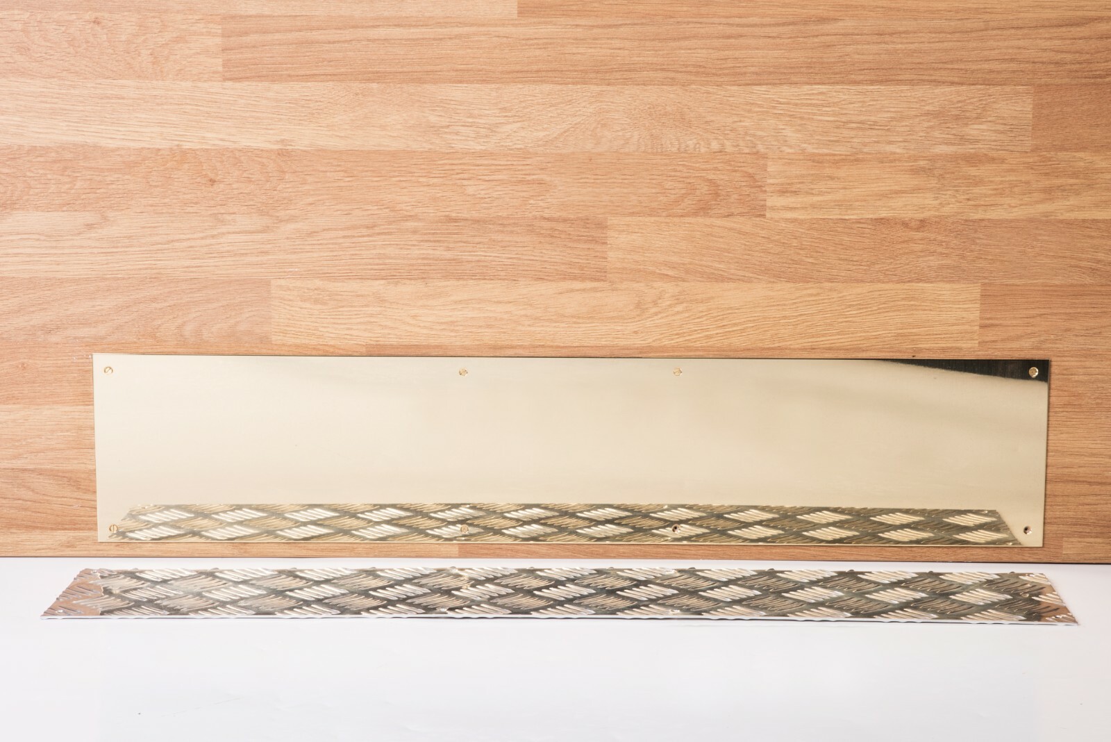 Metal Door Kick Plates Stainless Steel - Aluminium - Polished Brass ...