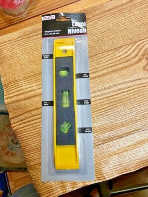 9 inch YELLOW LEVEL NEW IN PACK | eBay