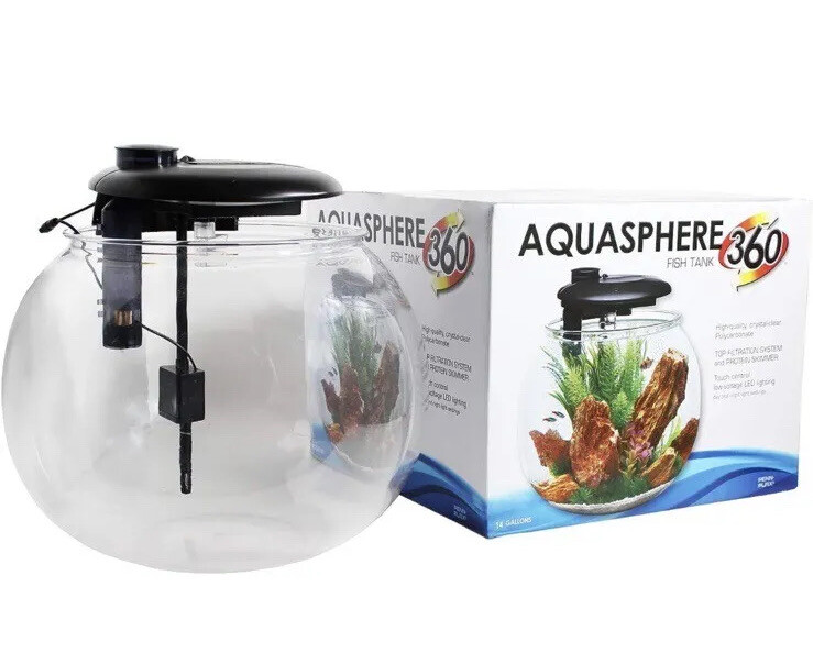 Large Plastic Fish Tanks Aquarium Pool Pond, With Transparent Clear