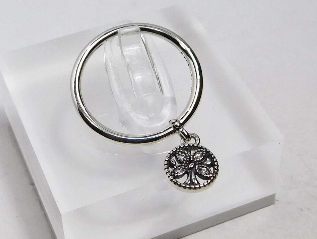 Authentic Pandora Ring, Tree of Life, #197782CZ - Gem