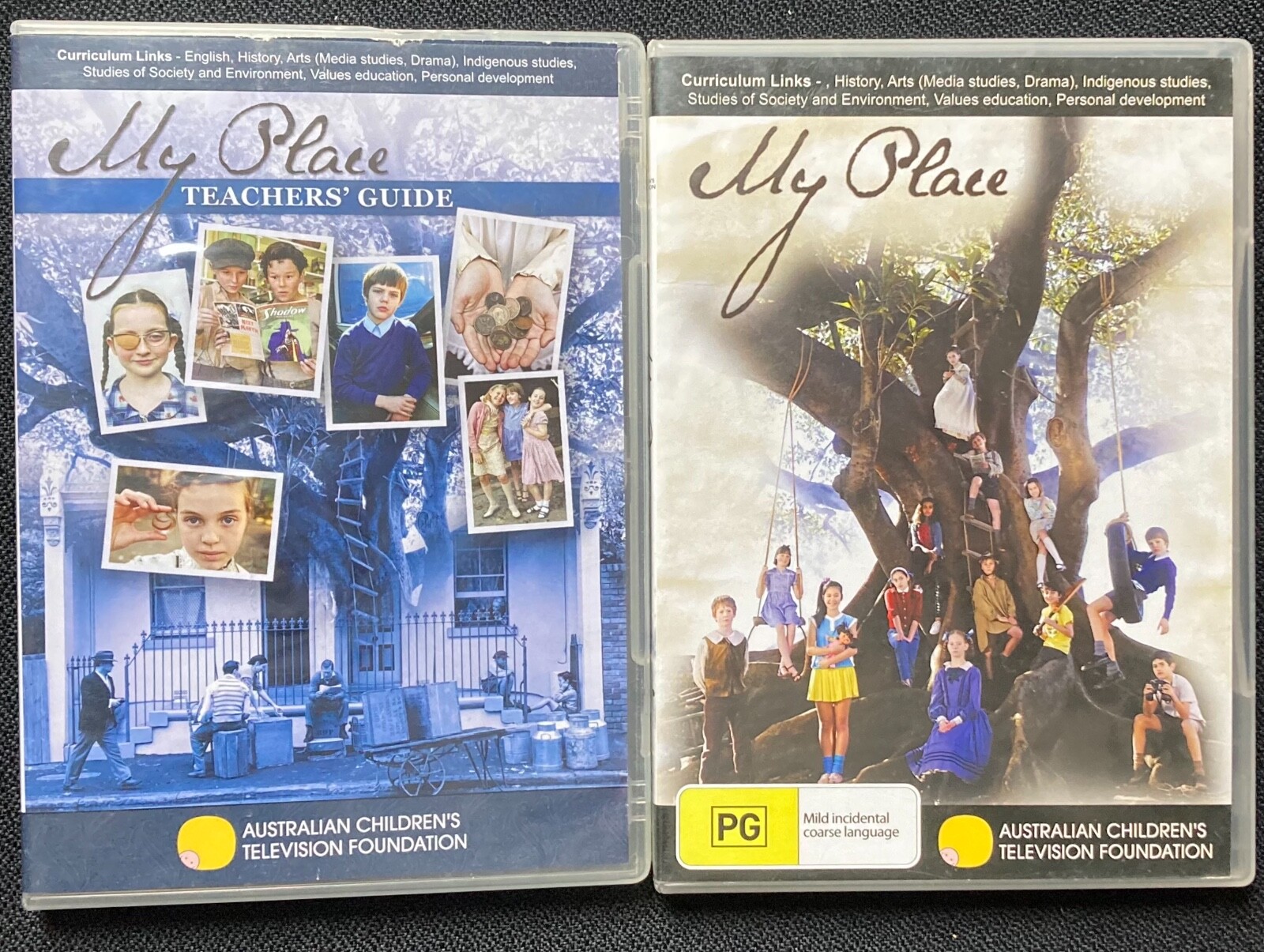 AUSTRALIAN CHILDREN'S TELEVISION FOUNDATION SET: MY PLACE+TCHR GUIDE ...