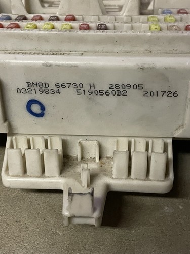 MAZDA 3 BCM FUSE BOX JUNCTION INTERIOR BODY CONTROL MODULE BN8D 66730 H ...