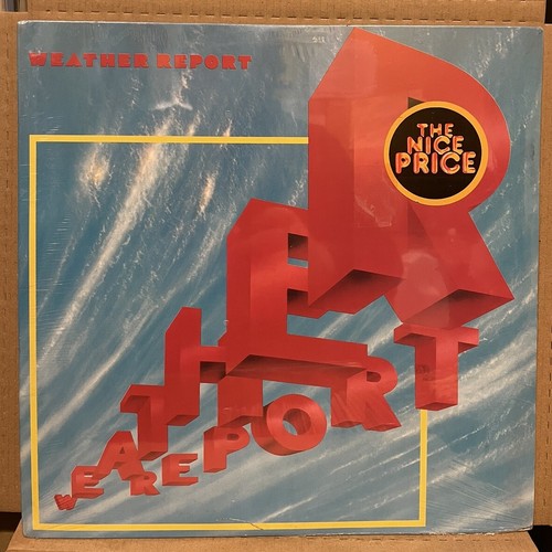 WEATHER REPORT Self Titled LP 1982 Jazz LP SEALED Jaco Pastorius Wayne ...