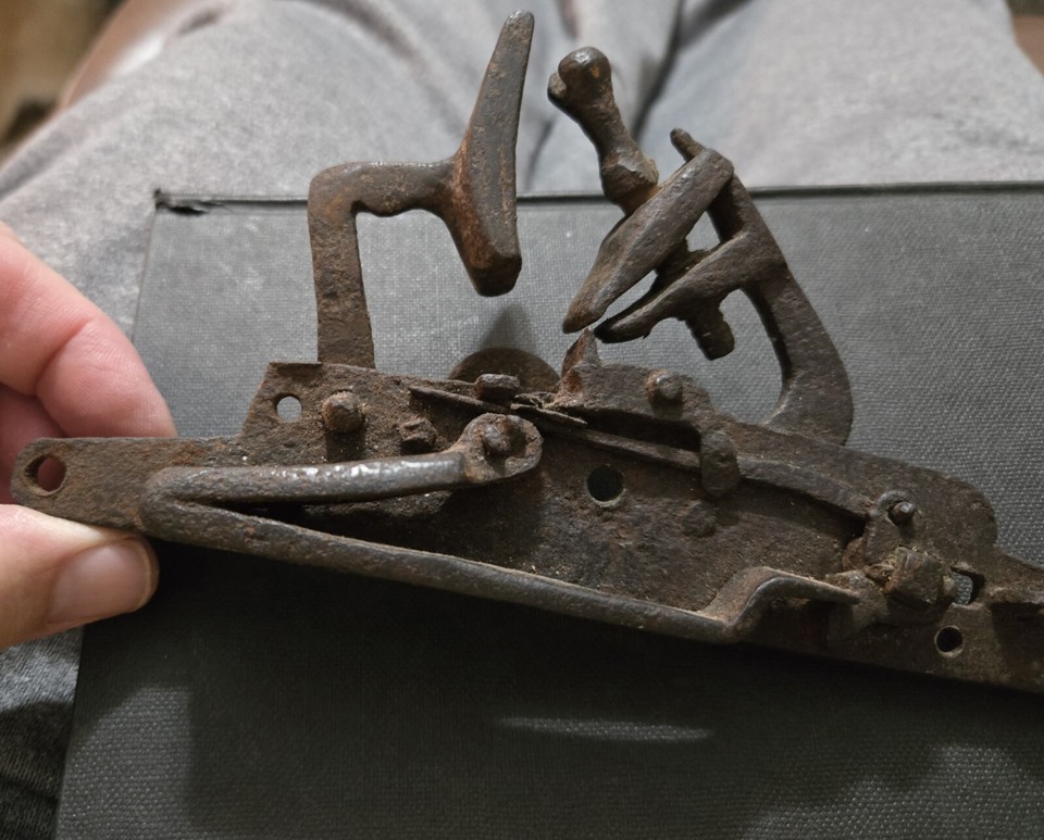 Beautiful antique Snaphaunce Mechanism | eBay