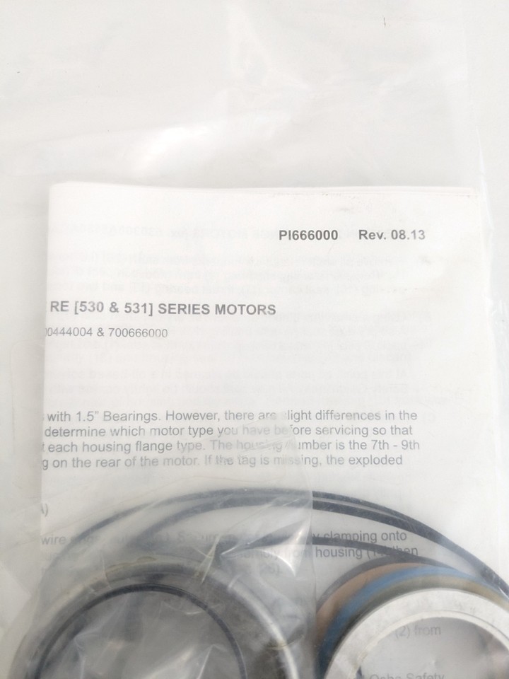 GENUINE OEM 901053 Dixie Chopper Seal Kit for 200049, 200050 Wheel ...
