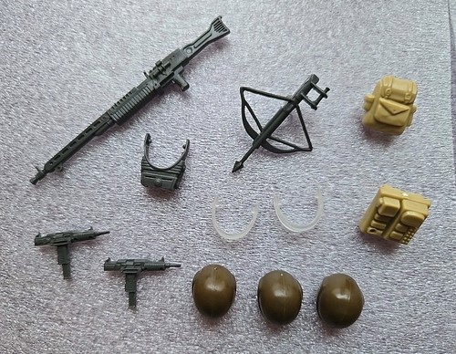 1983 GI Joe Battle Gear Accessory Pack #1 Vtg Hasbro 12 Pieces Helmet ...