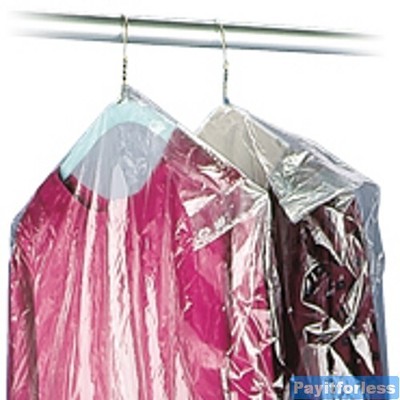 Dry Cleaning & Laundromat - Plastic Garment Bags