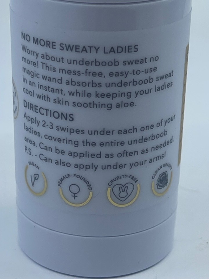 NAKERY BEAUTY MAGIC Under Boob Wand GLIDE-ON Aluminum Sulfate Free ...