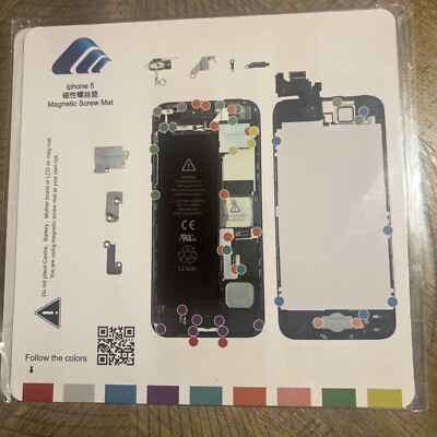 Brand New Magnetic Screw Mat Map for iPhone 5G | eBay