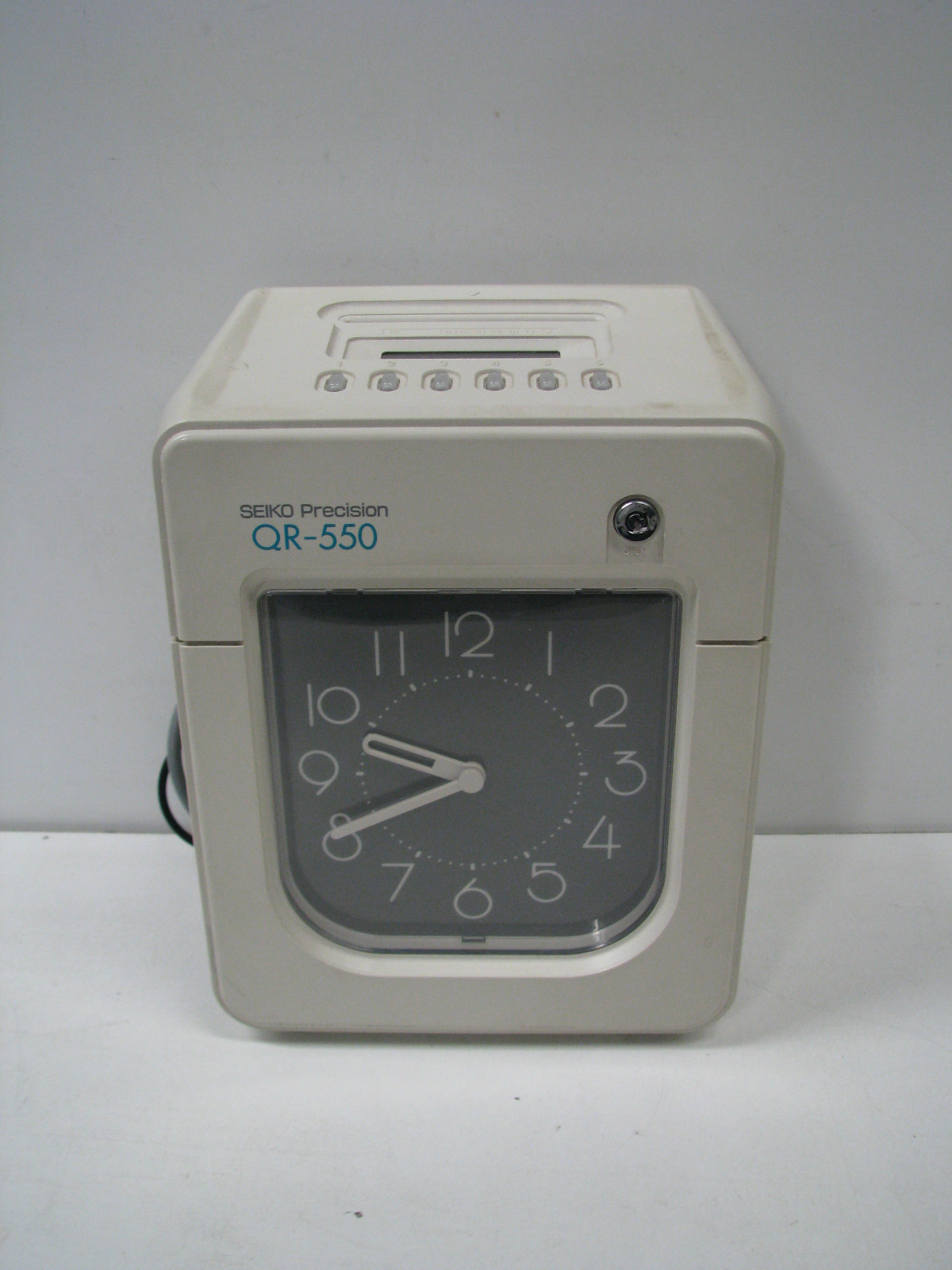 Seiko Precision QR-550 Clock Attendance Time Recorder | eBay Australia