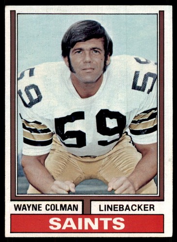1974 Topps Wayne Colman Football Cards #339 | eBay