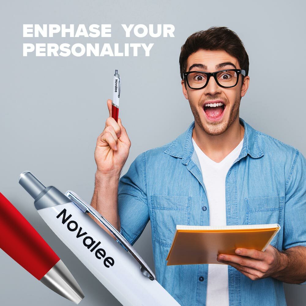 NOVALEE - Red Ballpoint Pen #212935 7626048518494| eBay