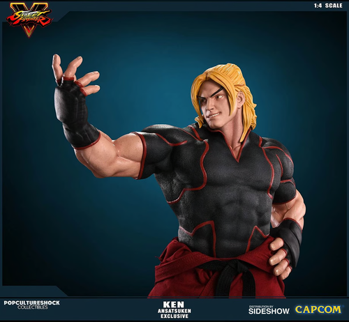 PCS Ken Masters Ansatsuken Exclusive Statue Street Fighter 120/243 | eBay