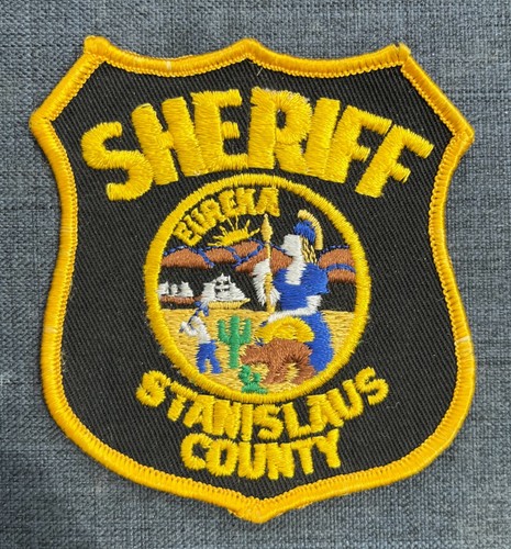 Stanislaus County California CA Sheriff Shoulder Patch Pre-owned Unsewn | eBay