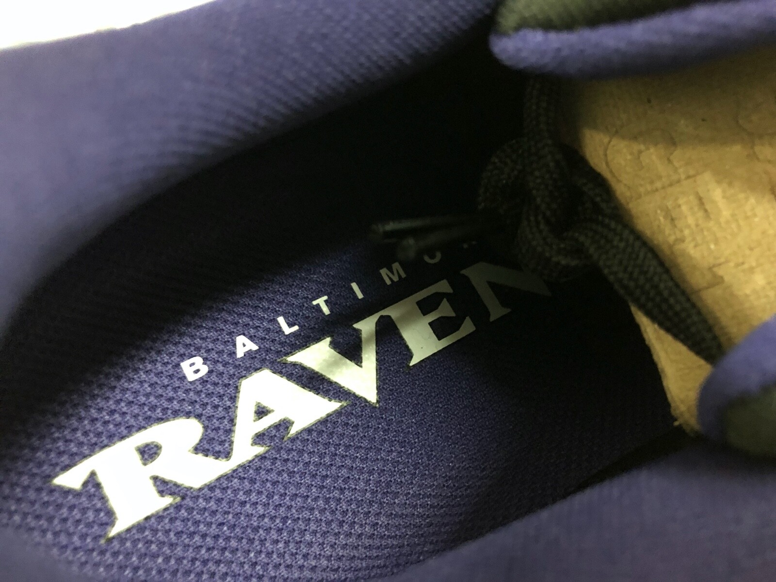 Nike Air Zoom Pegasus 38 BALTIMORE RAVENS Black Purple sz 10.5 DJ0849 ...