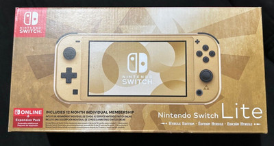 Nintendo Switch Lite Legend of Zelda Hyrule Limited Edition no console ...