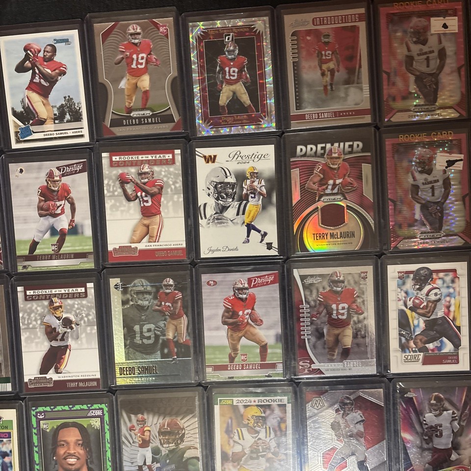 Washington Commanders Rookie Card Lot Jaden Daniels Terry McLaurin ...