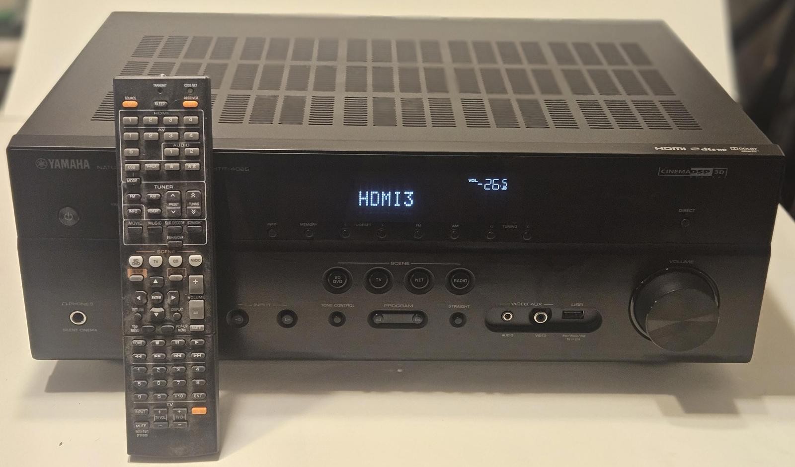 Yamaha HTR-4065 Natural Sound 270 Watt 5.1 Channel HDMI AV Receiver | eBay
