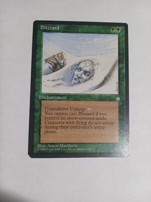 MTG Blizzard – Ice Age Card # 227. Magic The Gathering | eBay