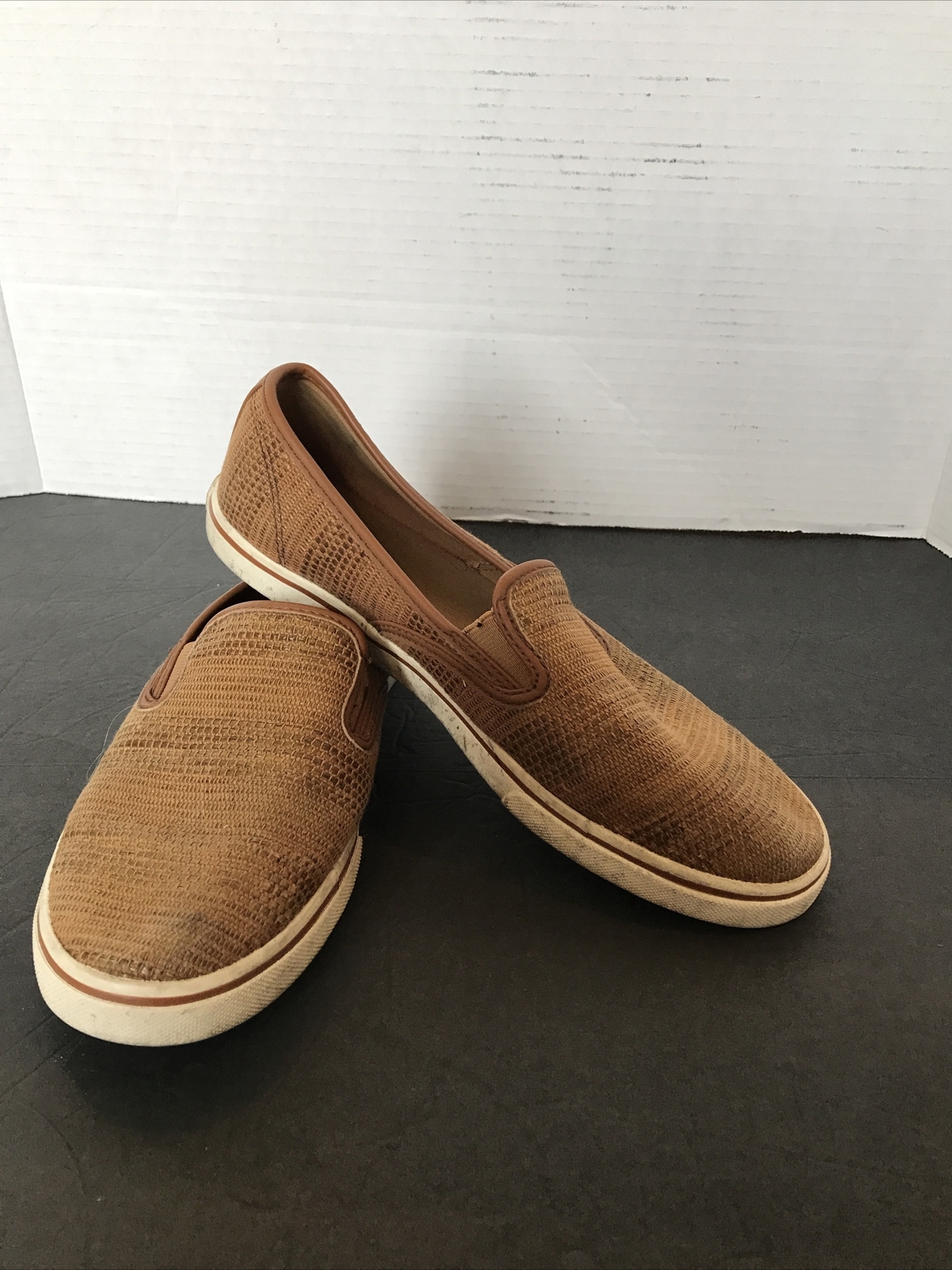 Lauren Ralph Lauren Janis Woven Slip On Sneaker Tan S… - Gem