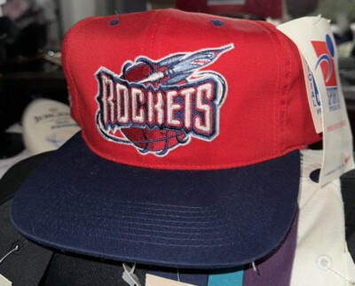 Vintage Houston Rockets Logo Snapback Cap Hat 90s Sports Specialties ...