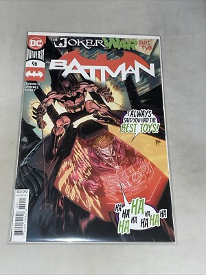 Batman #96 Clown Hunter DC Guillem March Cover (Joker War ) 2020 Comic ...