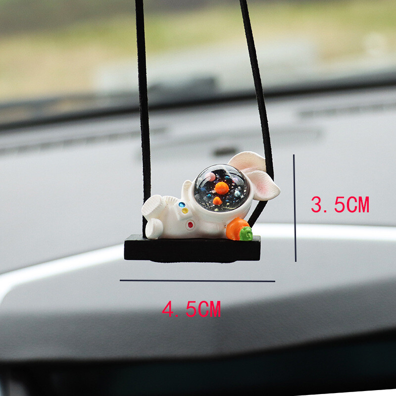 Car Headrest Radish Astronaut Interior Car Decoration Hanging Parts ...