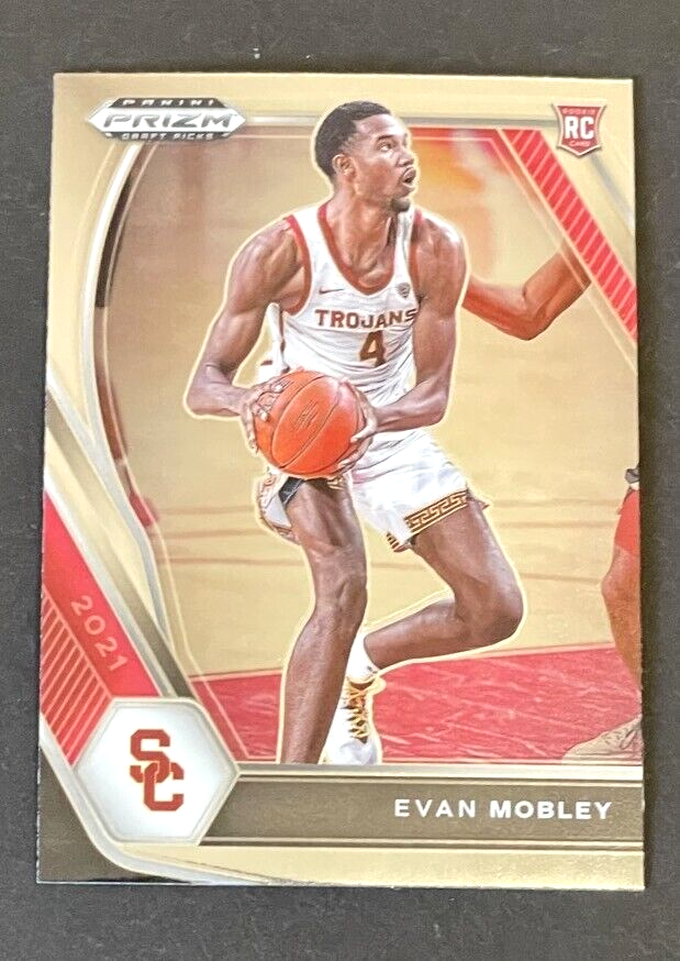 2021-22 Panini Prizm Draft Picks Evan Mobley Rookie Card #2 | eBay