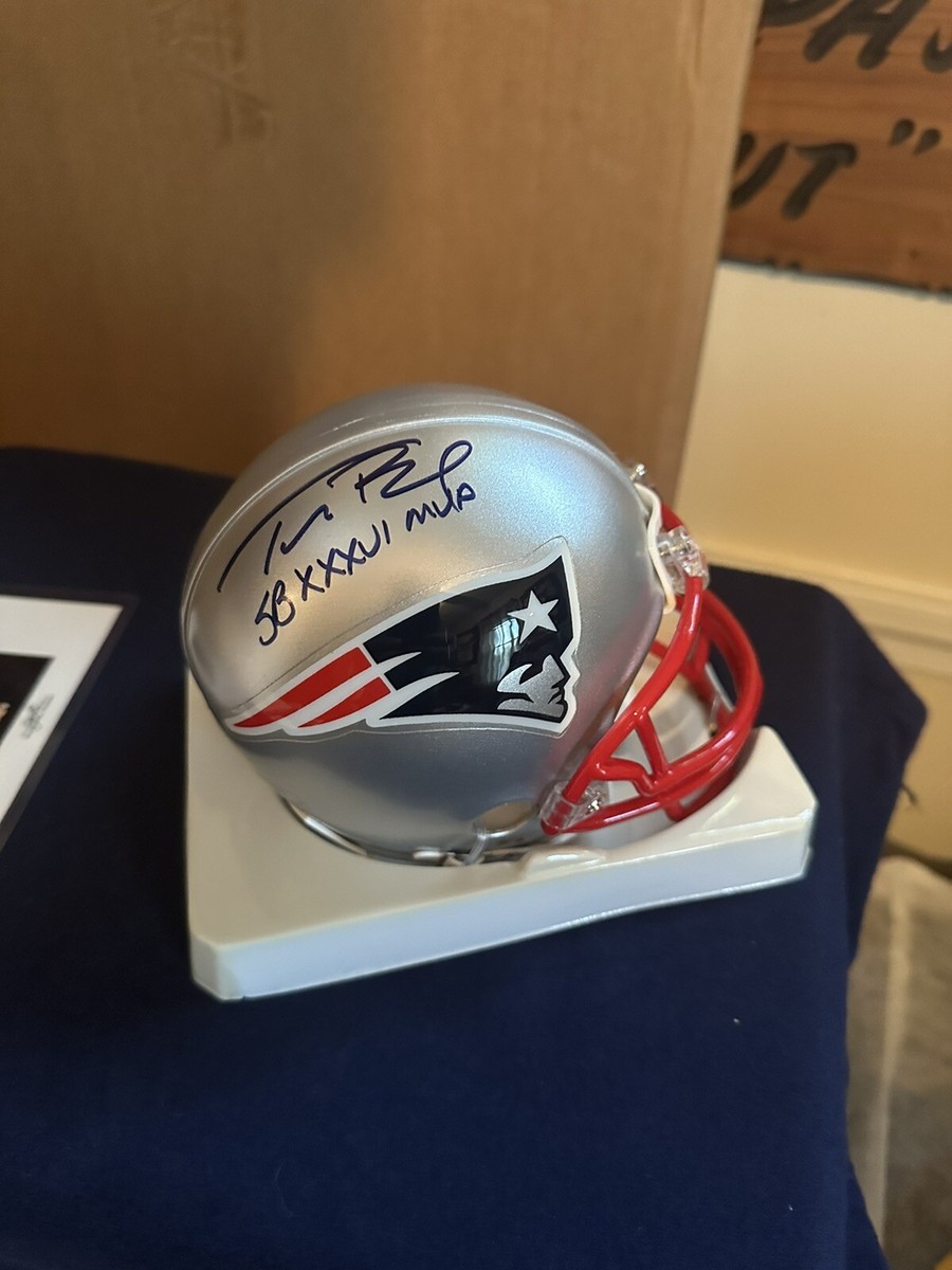 Tom Brady Autographed Mini