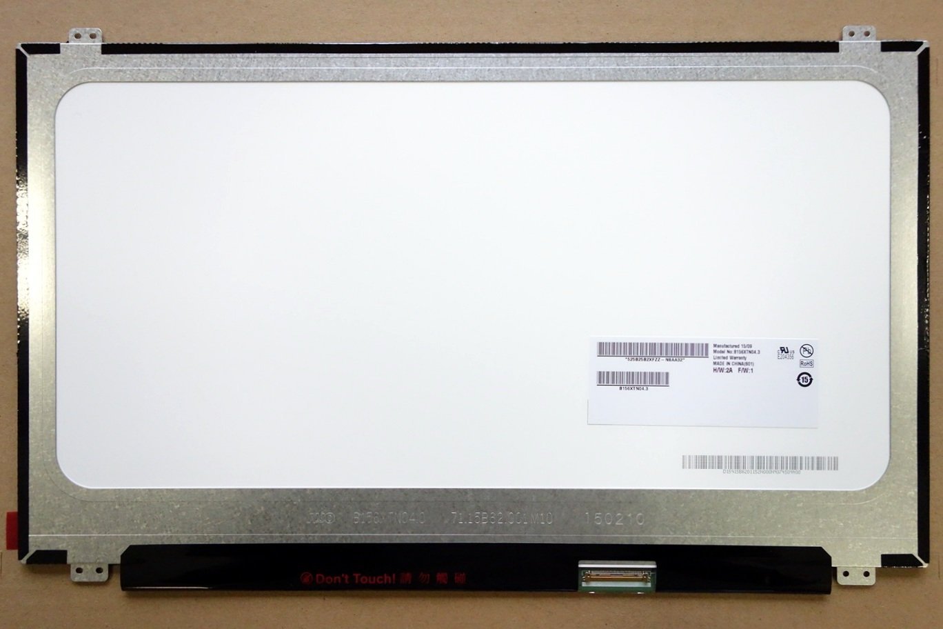 15.6" SLIM WUXGA FULLHD Compatible LED LCD Screen fits AU Optronics ...
