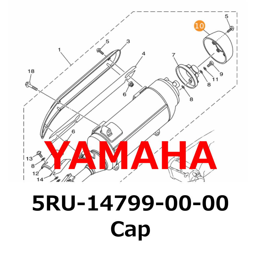 【NEW】Yamaha Genuine Cap 5RU-14799-00-00 Direct From Japan | eBay