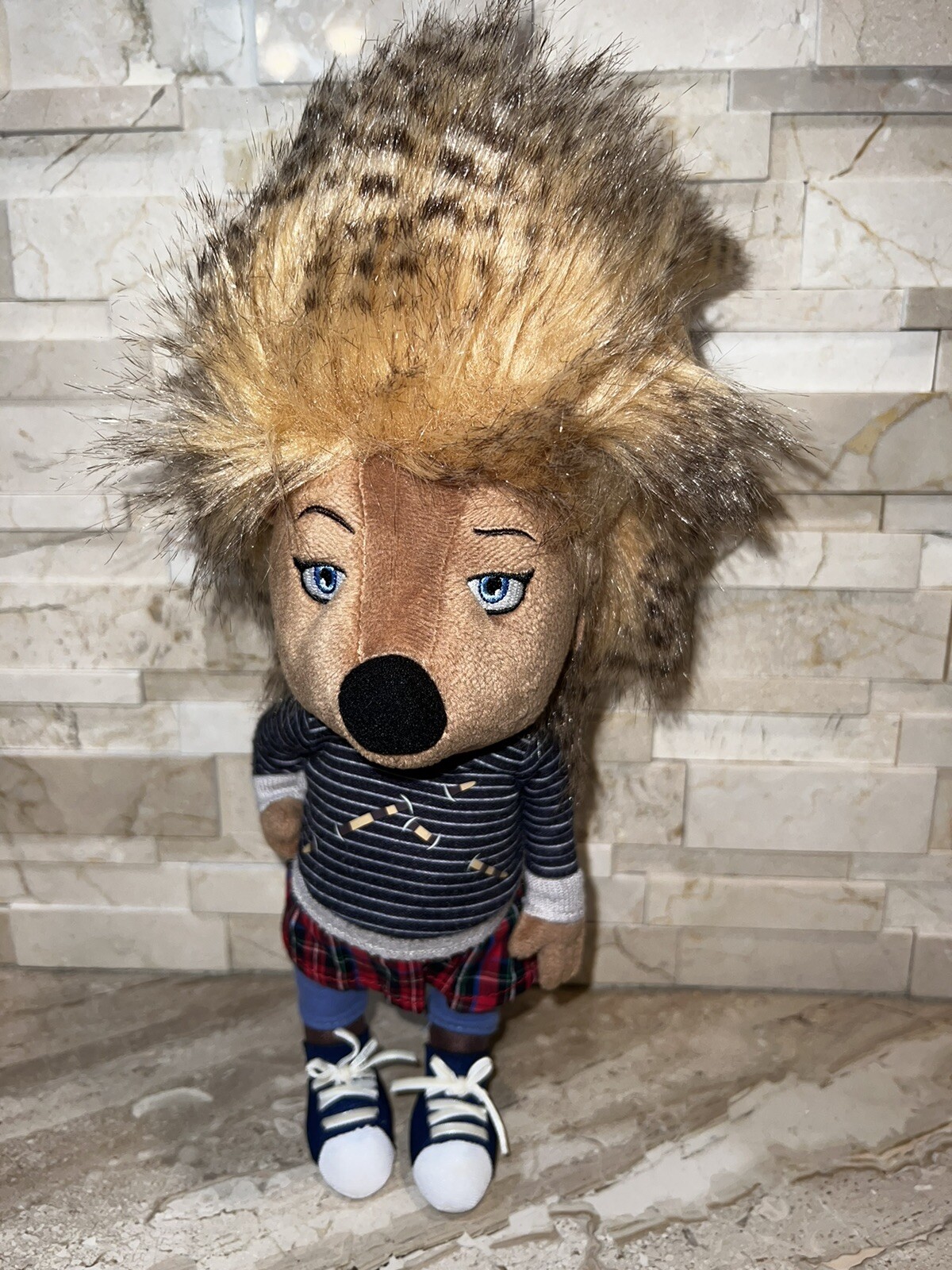 ASH Porcupine Sing Movie Illuminations Plush Stuffed Toy 13" | eBay