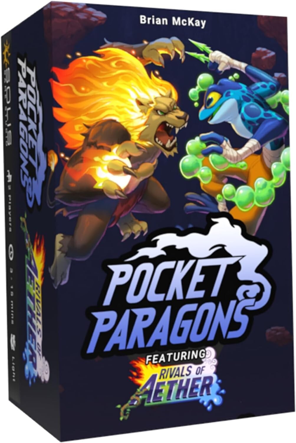 Pocket Paragons Rivals Of Aether Fighting Card Game 2 Players Solis ...