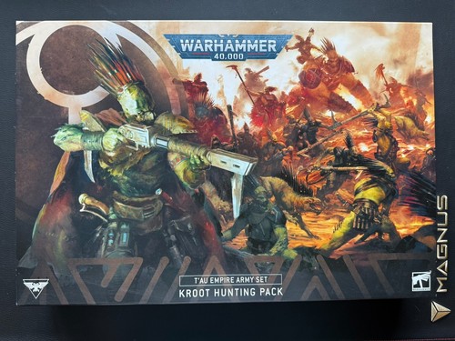 Warhammer 40K: T'au Empire: Kroot Hunting Pack Army Set Box - New ...