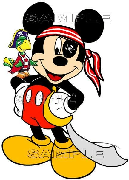Pirate Mickey Mouse