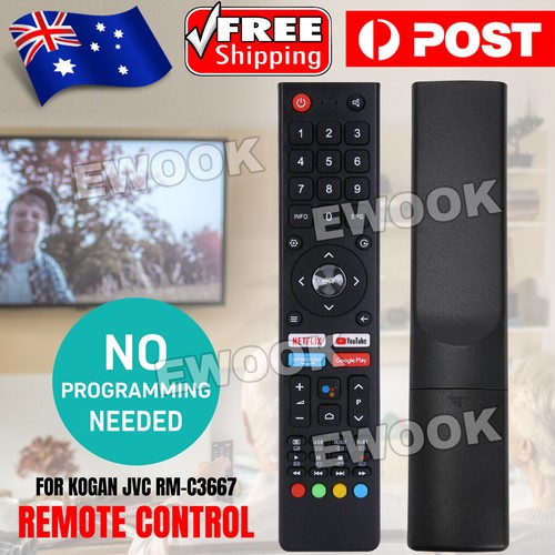 Fit For Kogan TV Remote Control Smart Compatible Replacement Standard ...