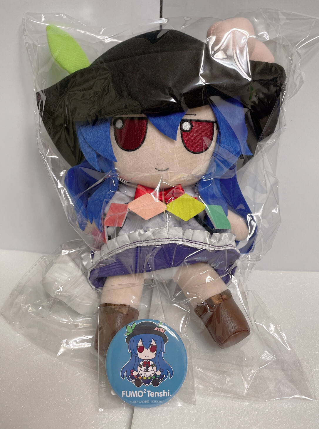 Touhou Project Fumo Fumo Tenshi Hinanawi Plush Doll Series 44 With ...