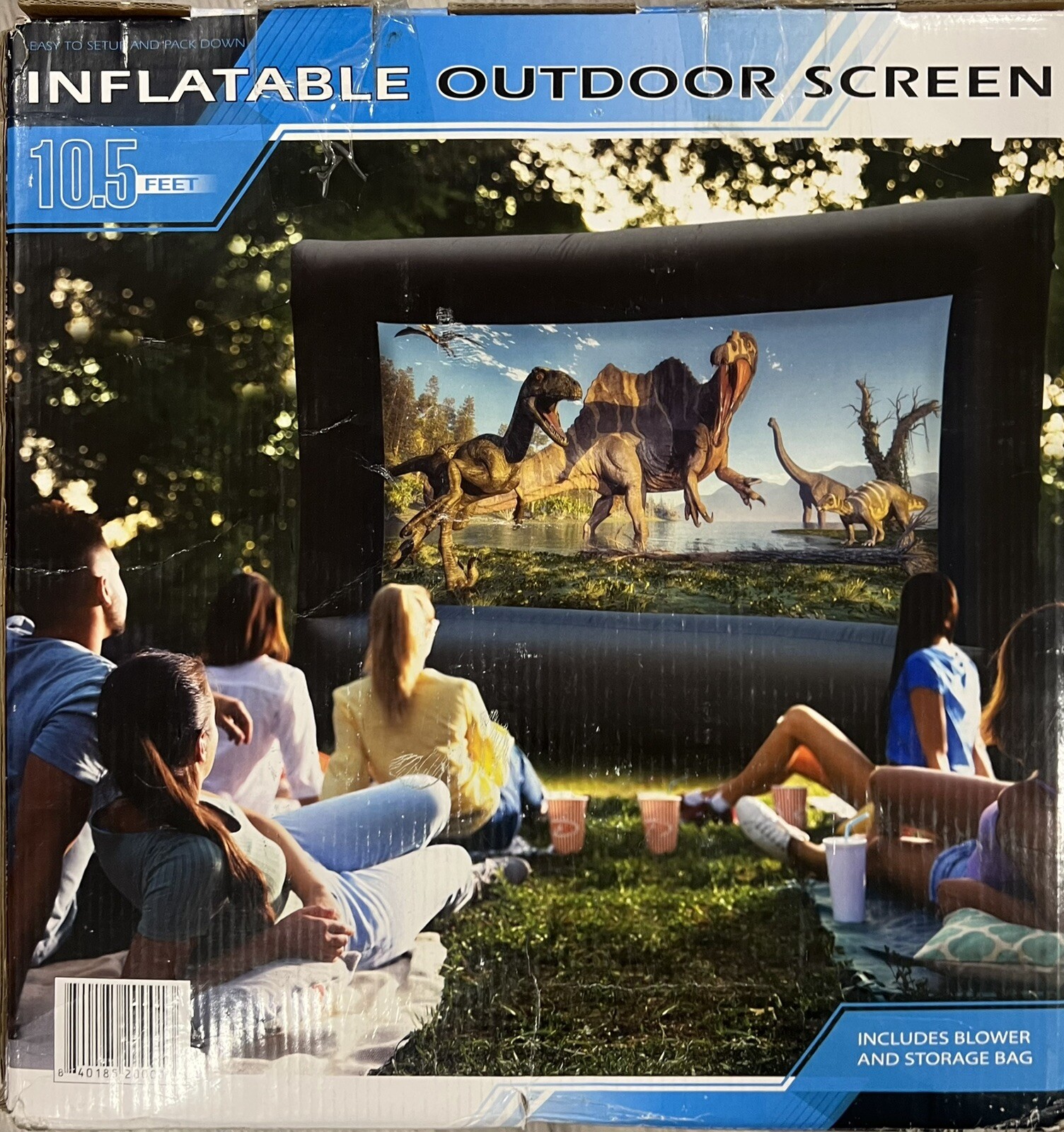 Outdoor Screen 10.5 ft Air Inflatable Screen - BFWM-0001 for sale ...