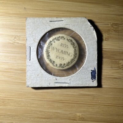 Original Button From Wyoming 1855-1905 State History Button | eBay