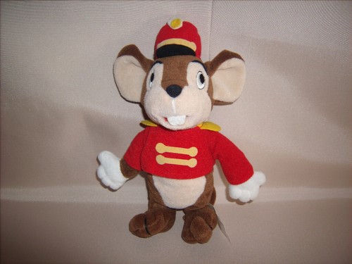 The Disney Store Dumbo's TIMOTHY Mouse Bean Bag Plush Stuffed Animal 8 ...