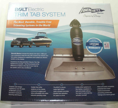 Bennett Bolt189 Bolt Electro Trim Tab Kit 18" x 9" switch not included ...