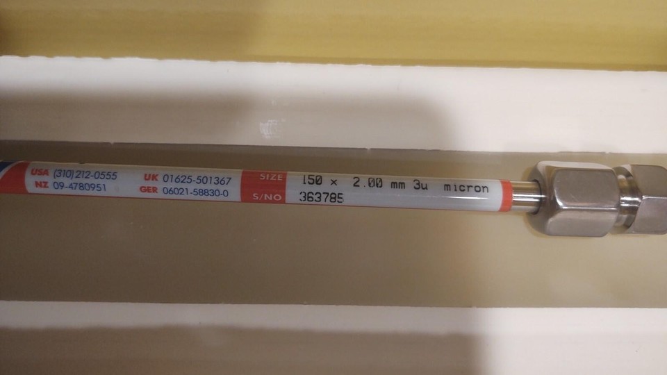 Aqua 3 µm C18 125 Å, LC Column 150 x 2 mm 00F-4311-B0 | eBay