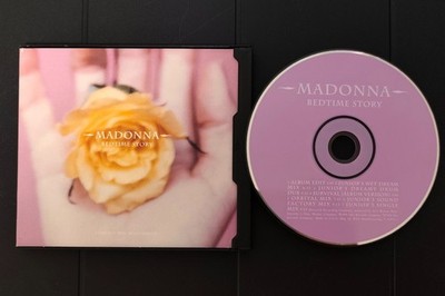 Madonna • Bedtime Story – Björk writing – US CD single • FLP case ...