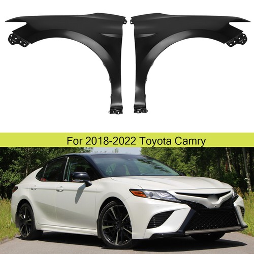 For 2018-2022 Toyota Camry Front Left and Right Side Pair Fender Primed ...