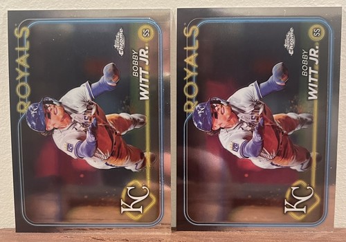 Bobby Witt 2024 Topps Chrome Lot X 2 Royals MVP Buyback? | eBay