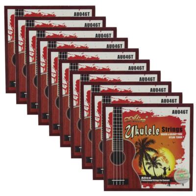 10Sets Alice Tenor Ukulele Strings Modified Clear Nylon AECG AU046T | eBay