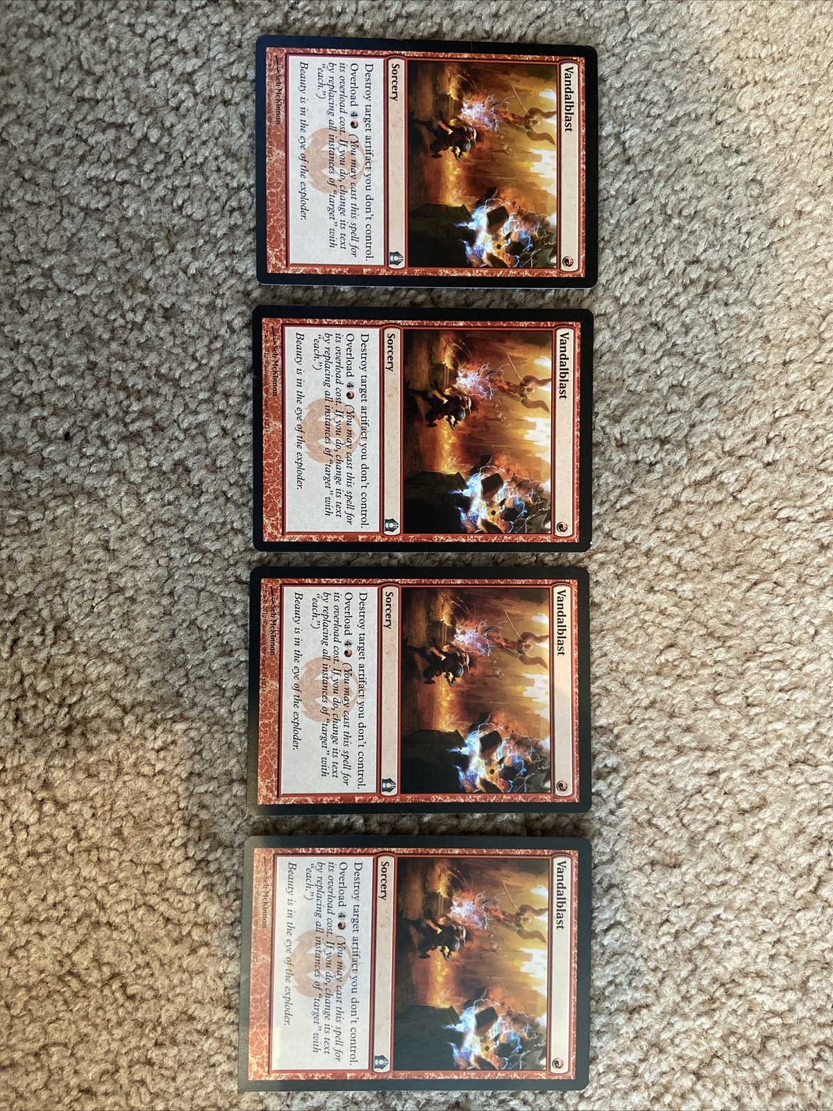 MTG 4 x Vandalblast Return to Ravnica 111/274 Regular Uncommon | eBay
